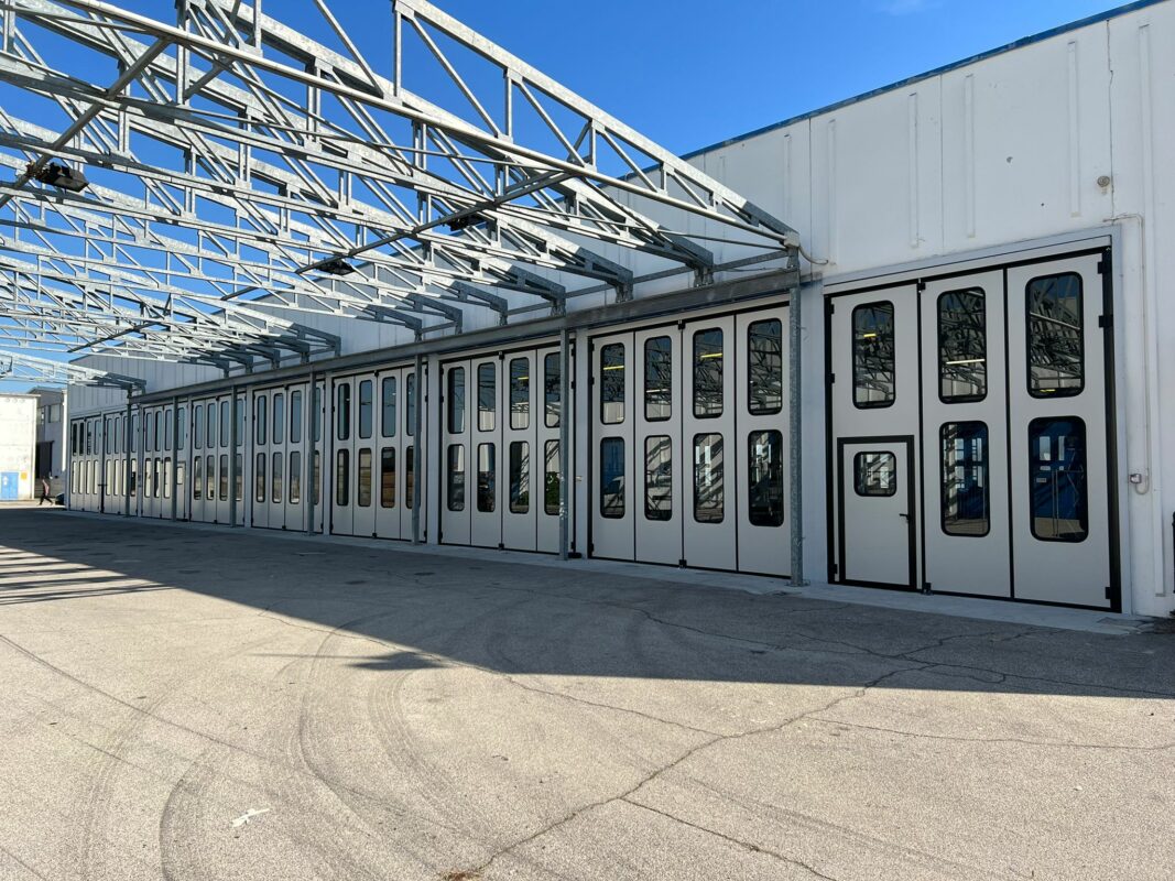 Folding doors COMPRESS DOOR II CLASSIC LINE - Sicc srl